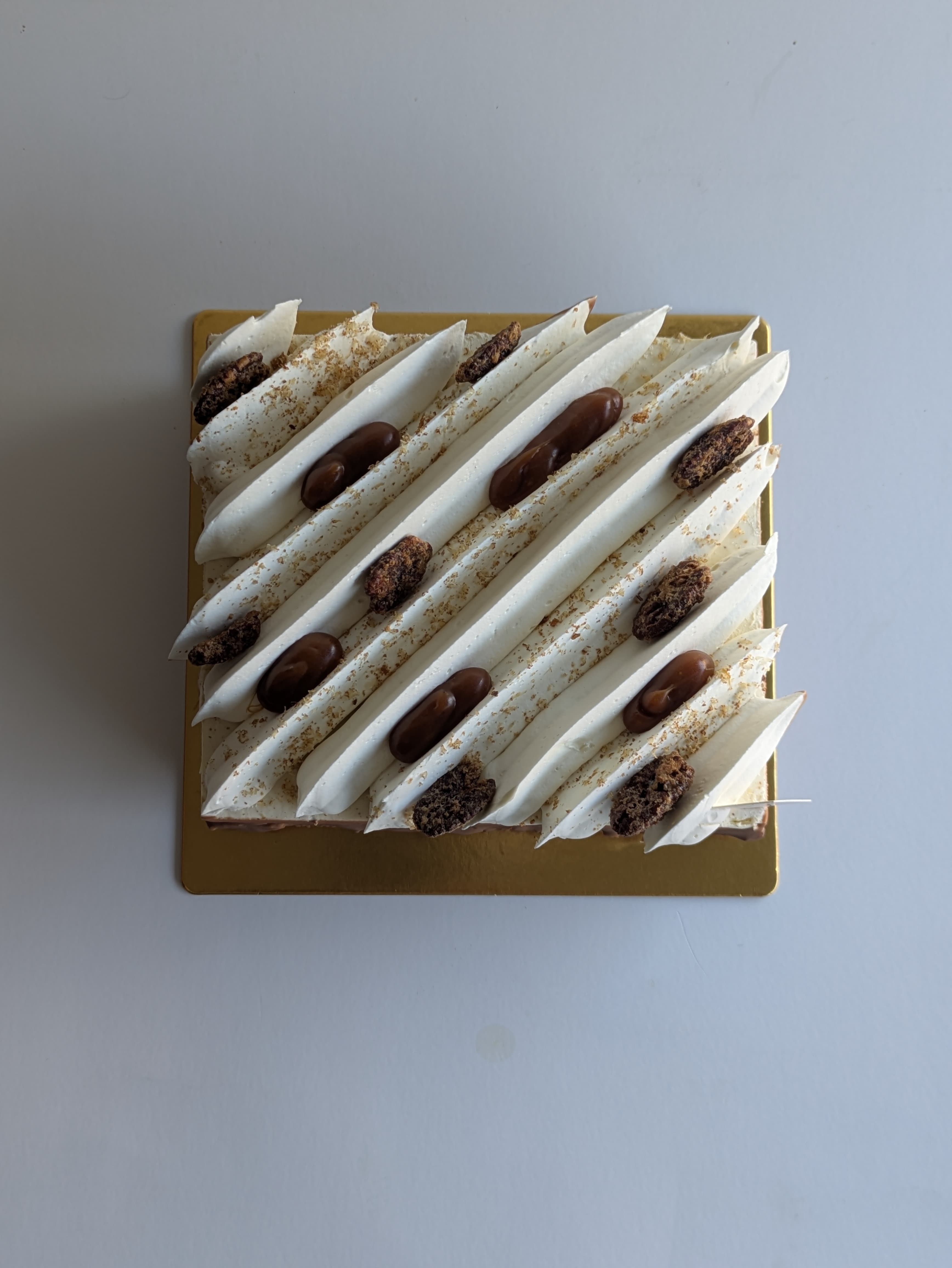 Vanilla Pecan Cake 6 inch – Steven Tran Chocolates